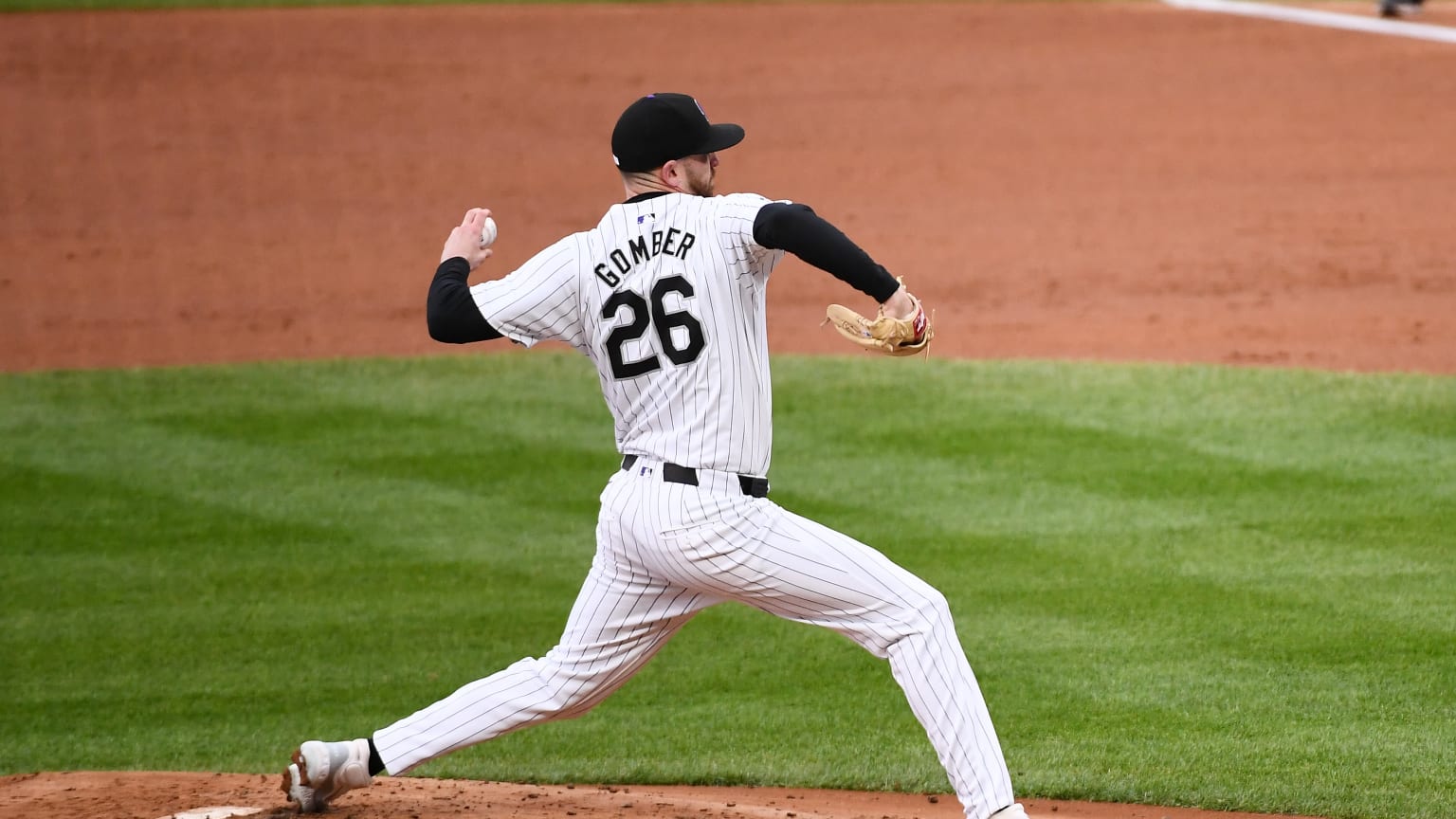 Austin Gomber strikes out five batters vs. Rangers | 05/10/2024 ...