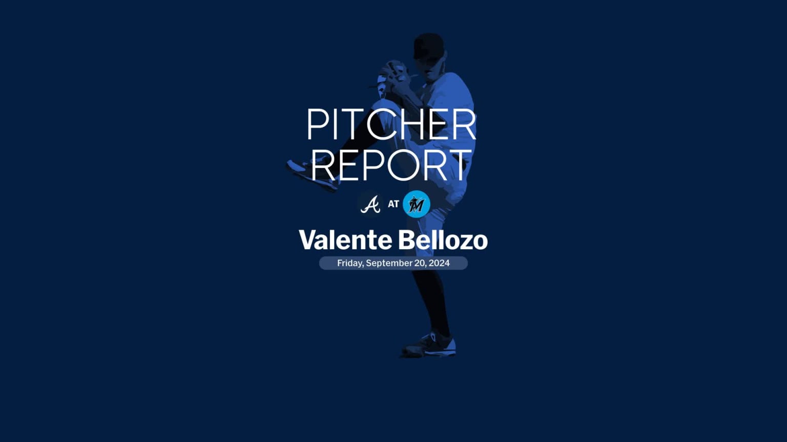 Valente Bellozo's outing against the Braves | 09/20/2024 | Miami Marlins