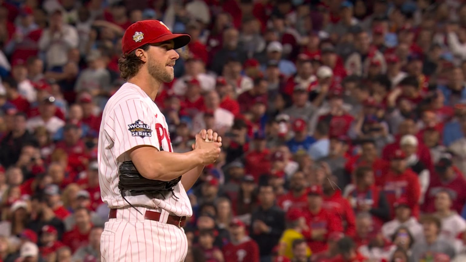 Aaron Nola strikes out three in four-plus innings | 11/02/2022 ...