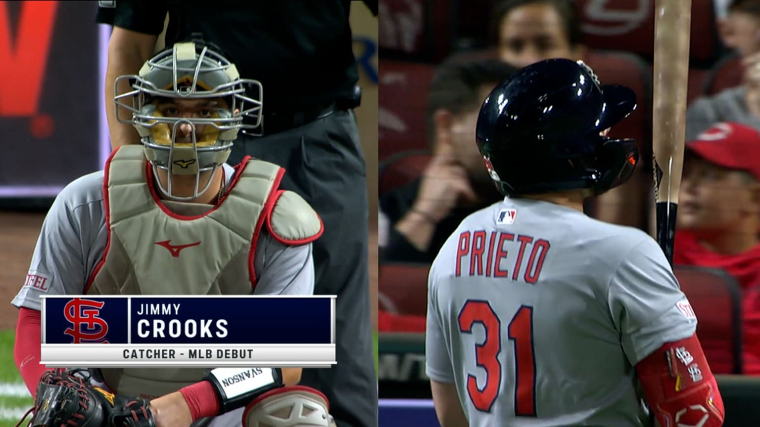 César Prieto, Jimmy Crooks make MLB debuts | 08/29/2025 | MLB.com