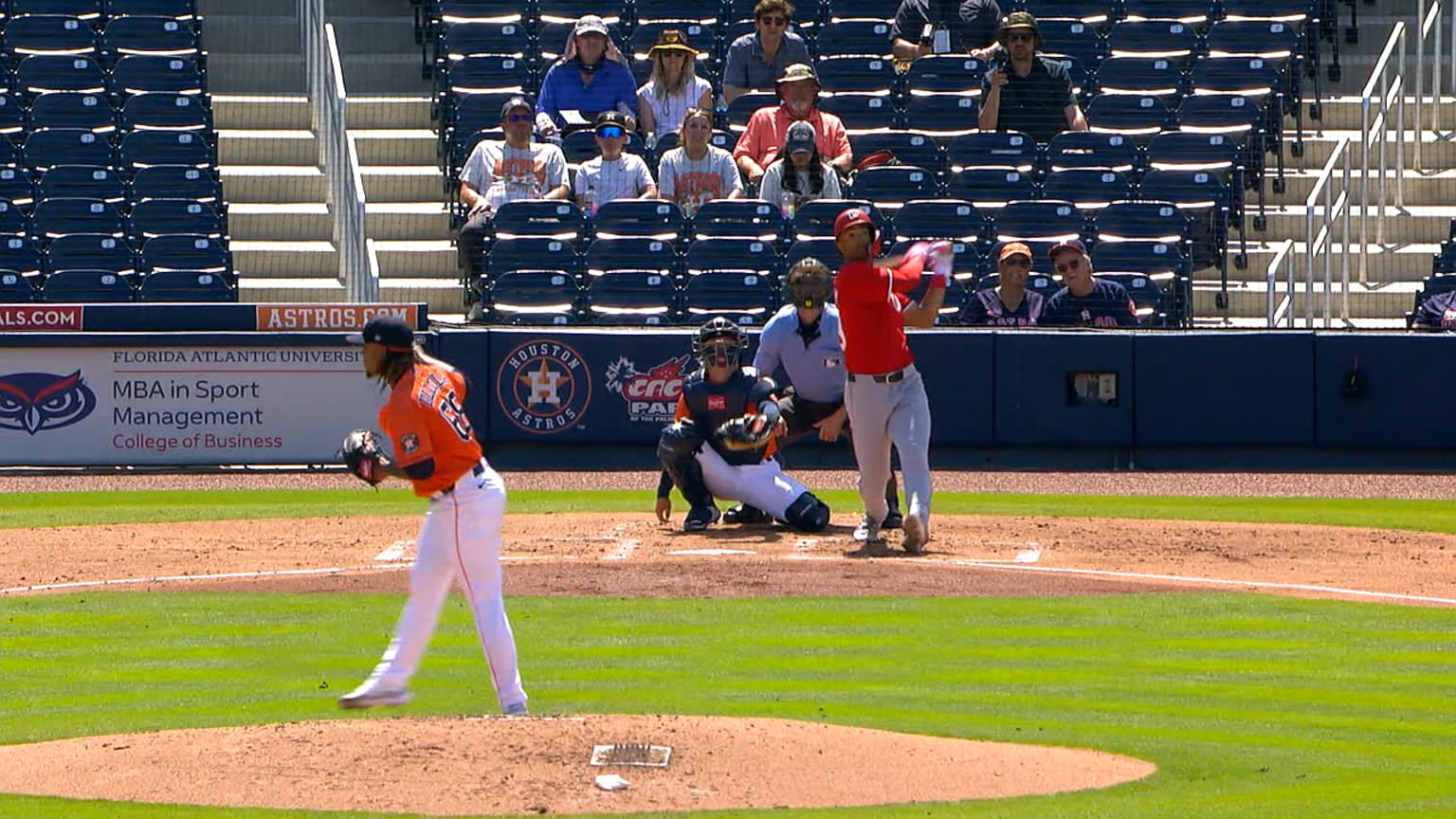 Andrew Pinckney's solo home run | 03/14/2025 | Washington Nationals