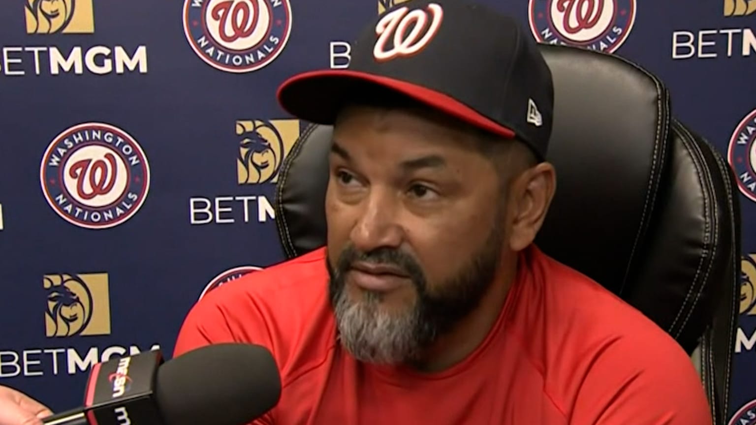 Dave Martinez on Nationals' 8-1 win over Giants | 04/08/2024 ...