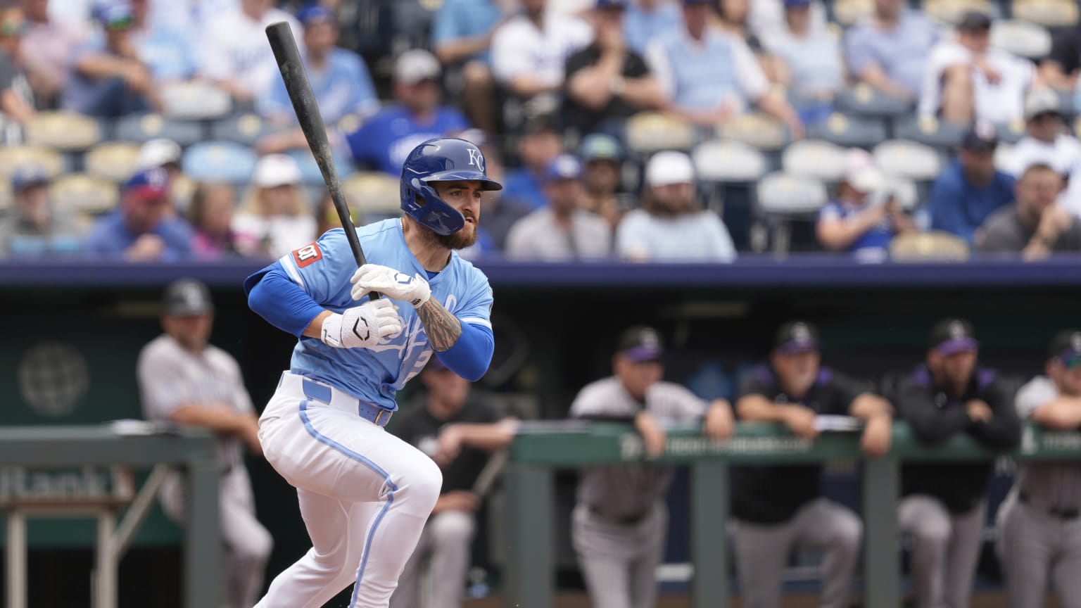 Kyle Isbel's two-run infield single | 04/24/2025 | Kansas City Royals