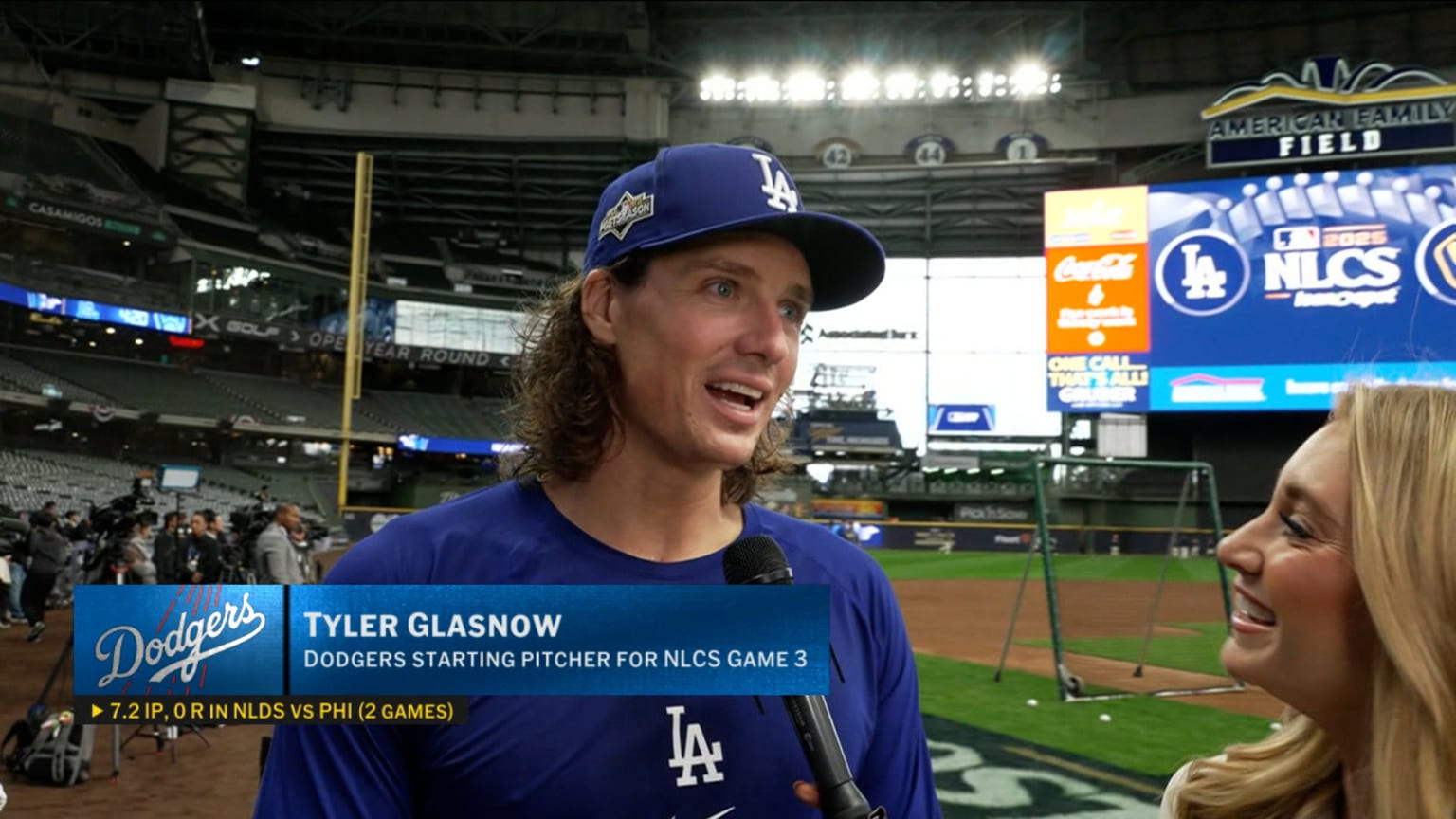 Tyler Glasnow on Blake Snell's outing and more | 14/10/2025 ...