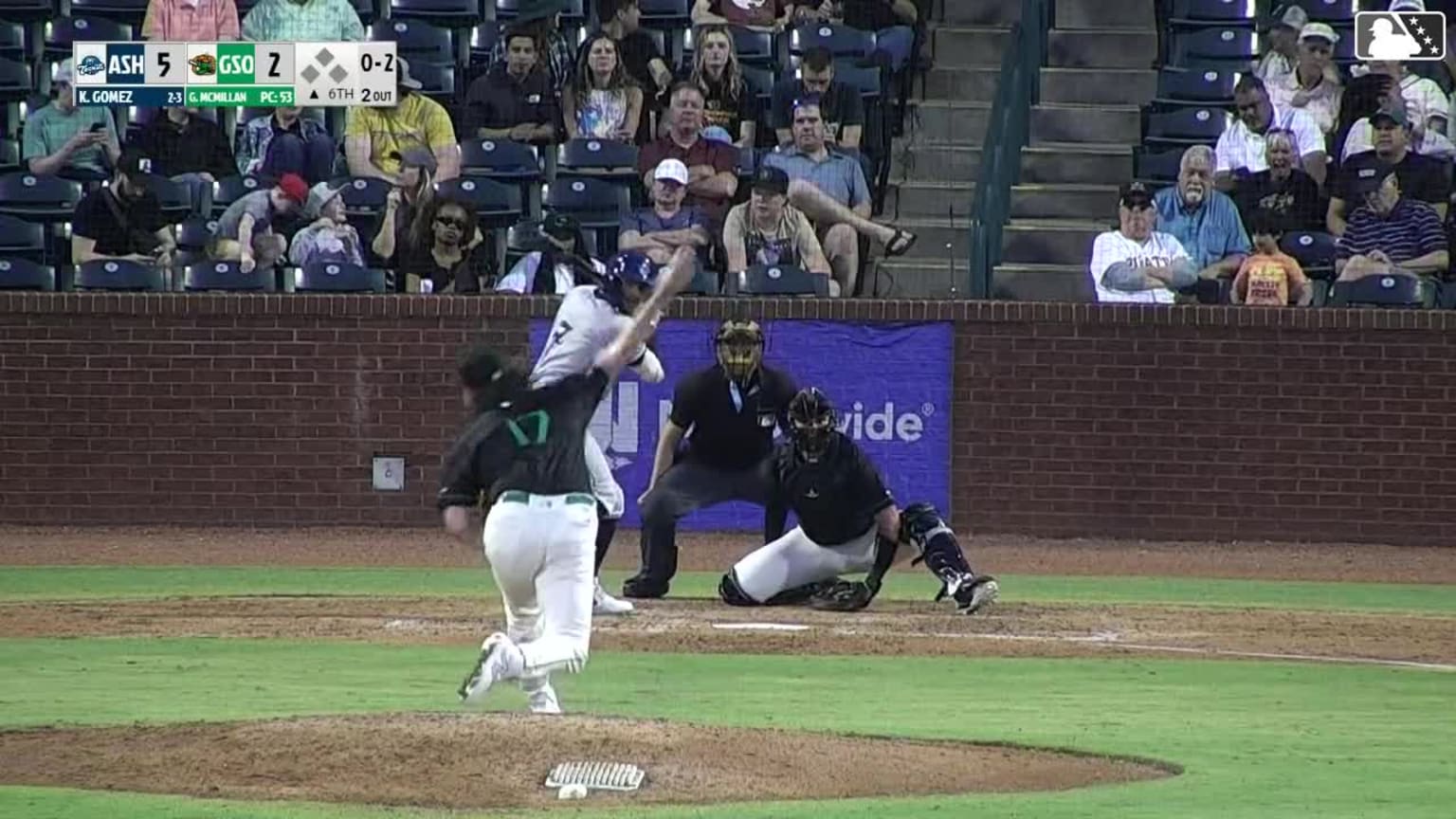 Garrett McMillan K's seven | 08/22/2024 | MLB.com