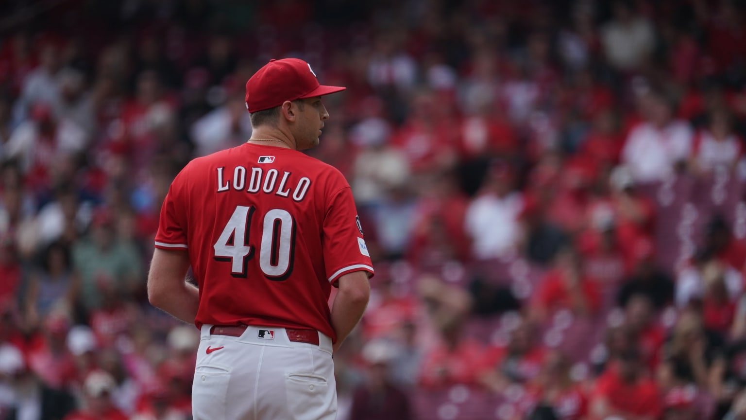 Nick Lodolo strikes out Jared Triolo | 09/25/2025 | Cincinnati Reds