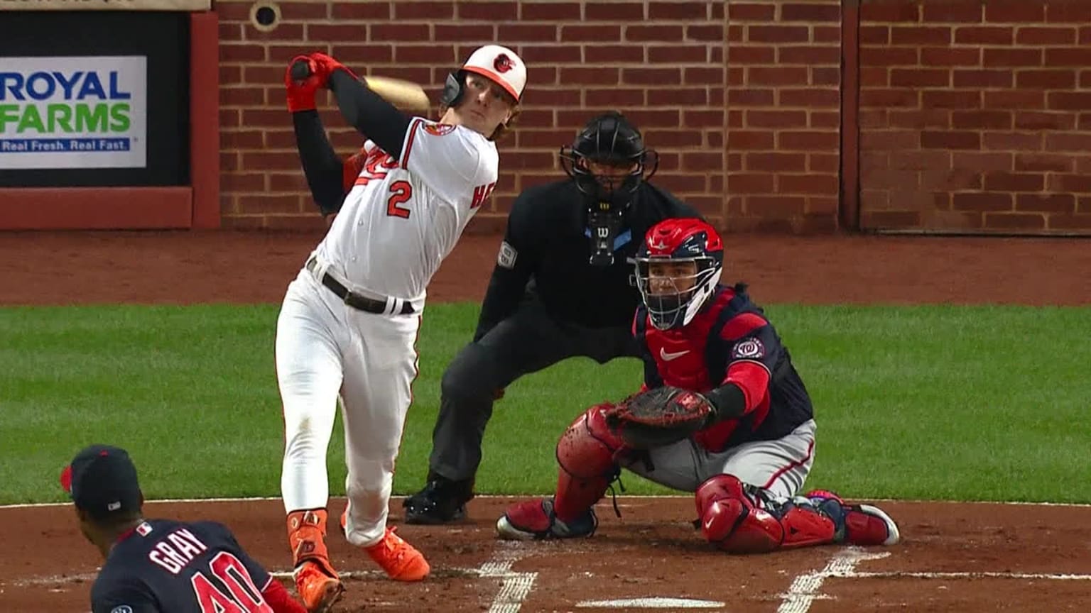 Gunnar Henderson rips a solo home run in the 1st | 09/26/2023 | Baltimore Orioles