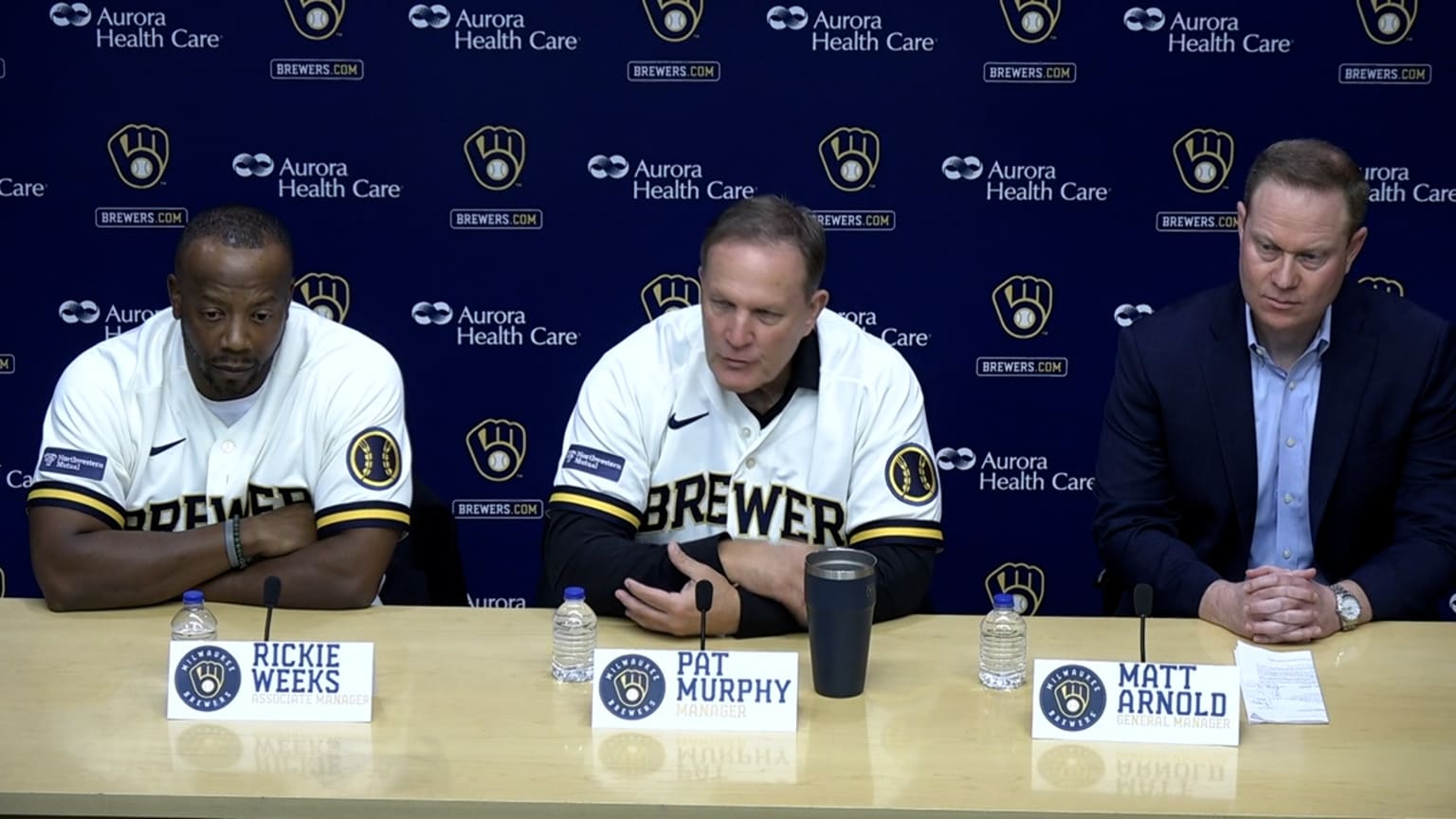 Brewers welcome manager Pat Murphy | 11/16/2023 | Milwaukee Brewers