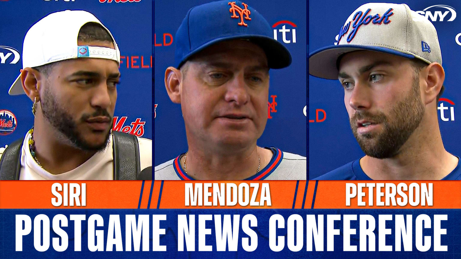 Carlos Mendoza, Jose Siri, David Peterson on loss | 12/04/2025 ...