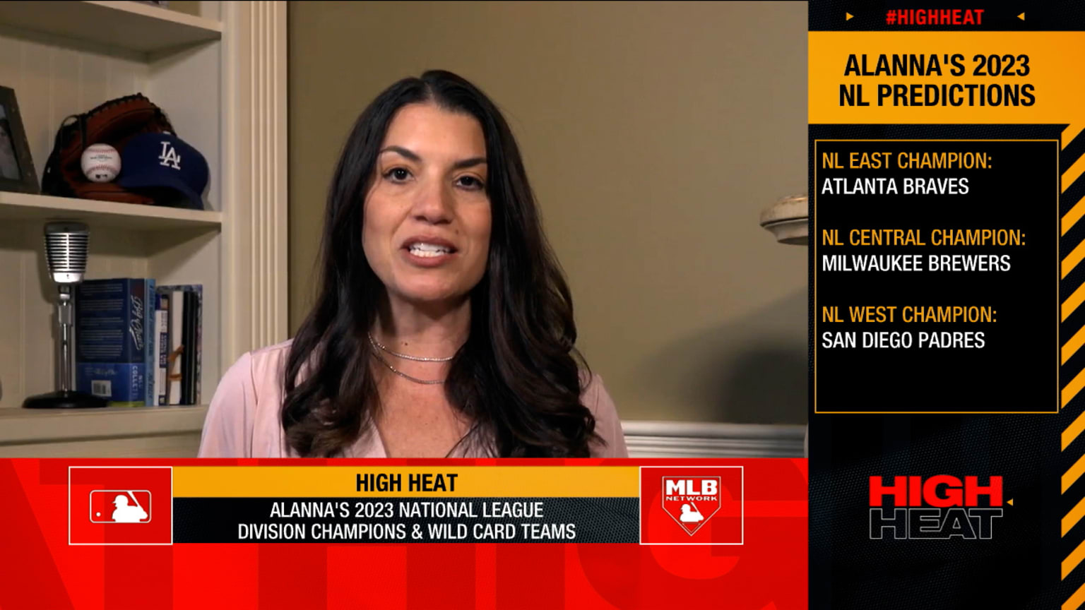 Alanna Rizzo predicts NL standings for the '23 season | 03/29/2023 ...