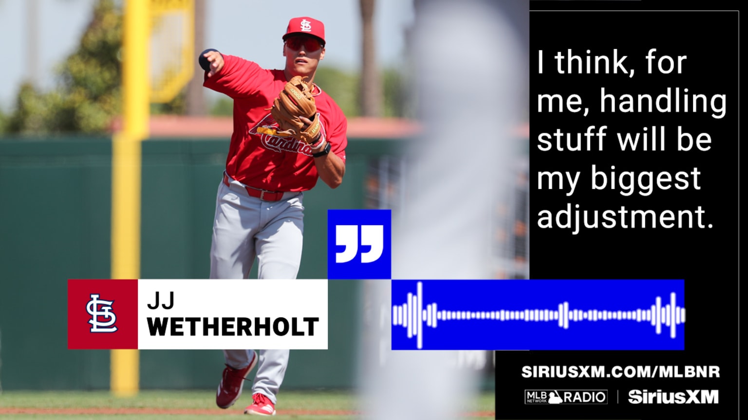JJ Wetherholt looking to elevate his game | 02/24/2026 | St. Louis ...