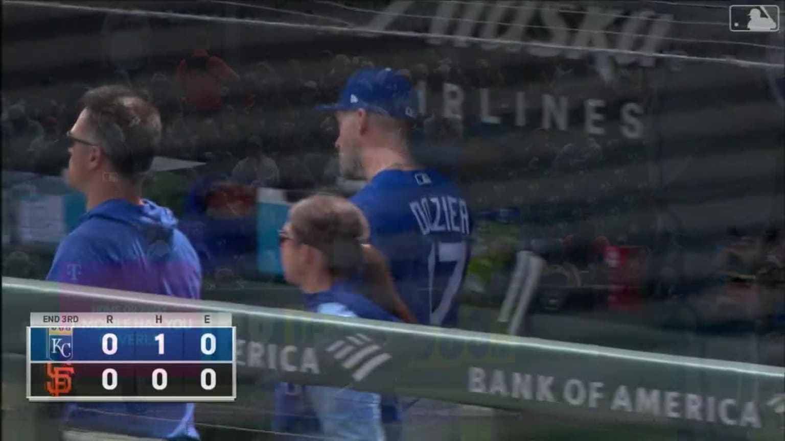 Hunter Dozier makes a strong barehanded throw | 04/08/2023 | Kansas ...