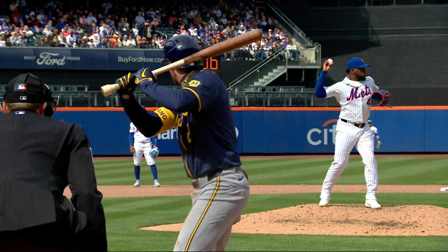 Rhys Hoskins comes home on a balk in the 5th | 03/30/2024 | Milwaukee ...