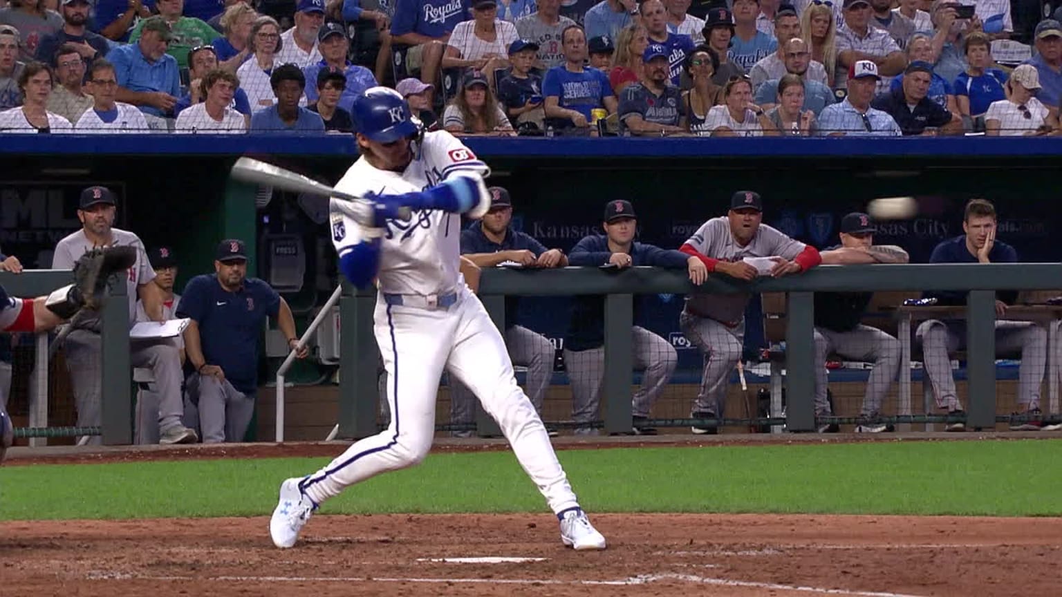 The Royals plate five runners in the 4th | 08/07/2024 | Kansas City Royals