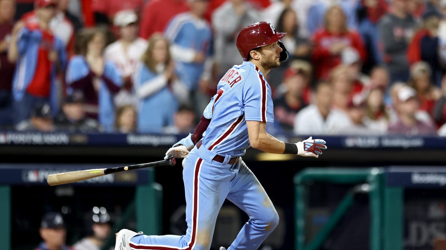 Turner collects four hits, including a solo home run | 10/12/2023 ...
