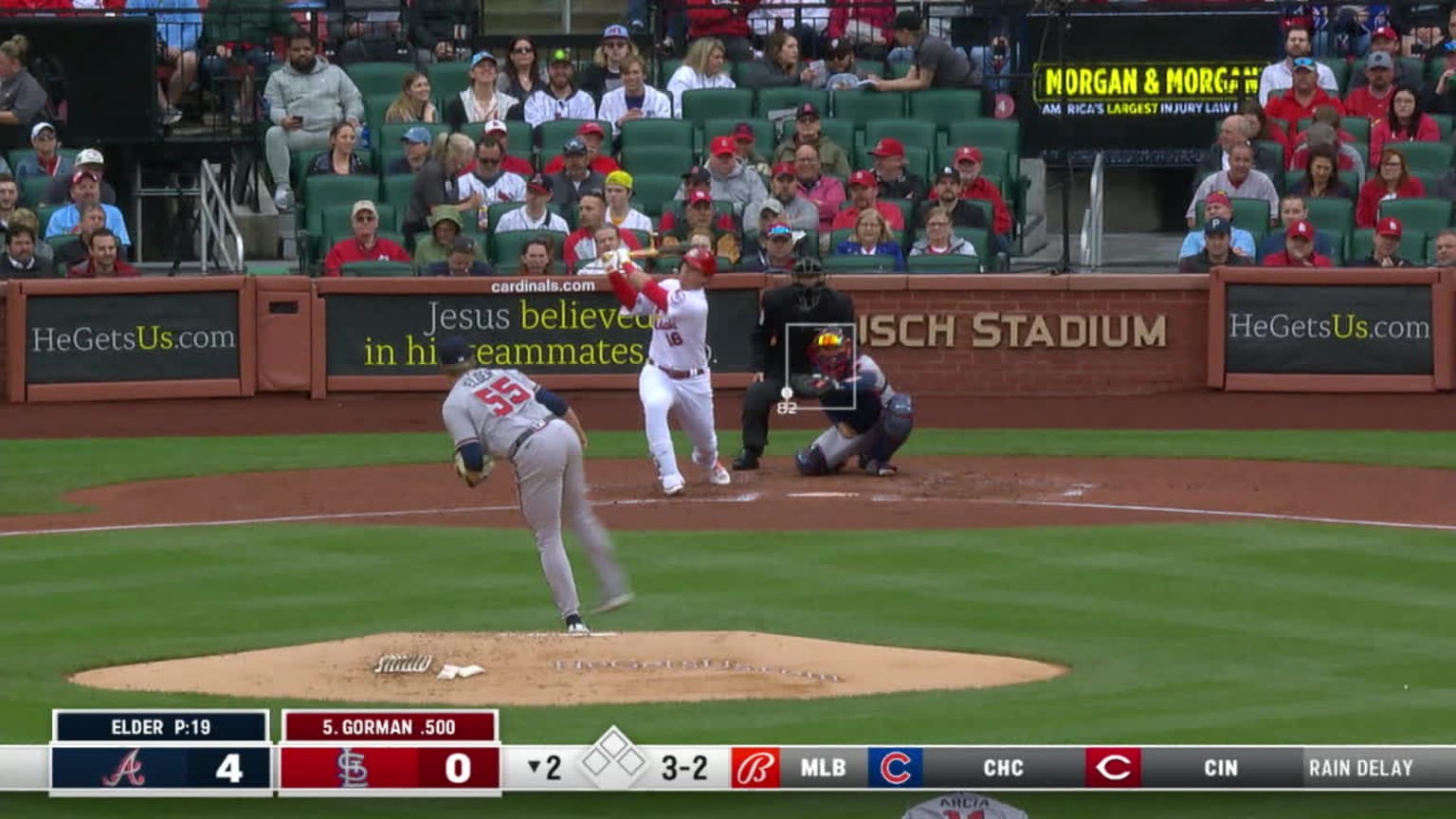 Bryce Elder strikes out six over six innings of work | 04/05/2023 | Atlanta Braves