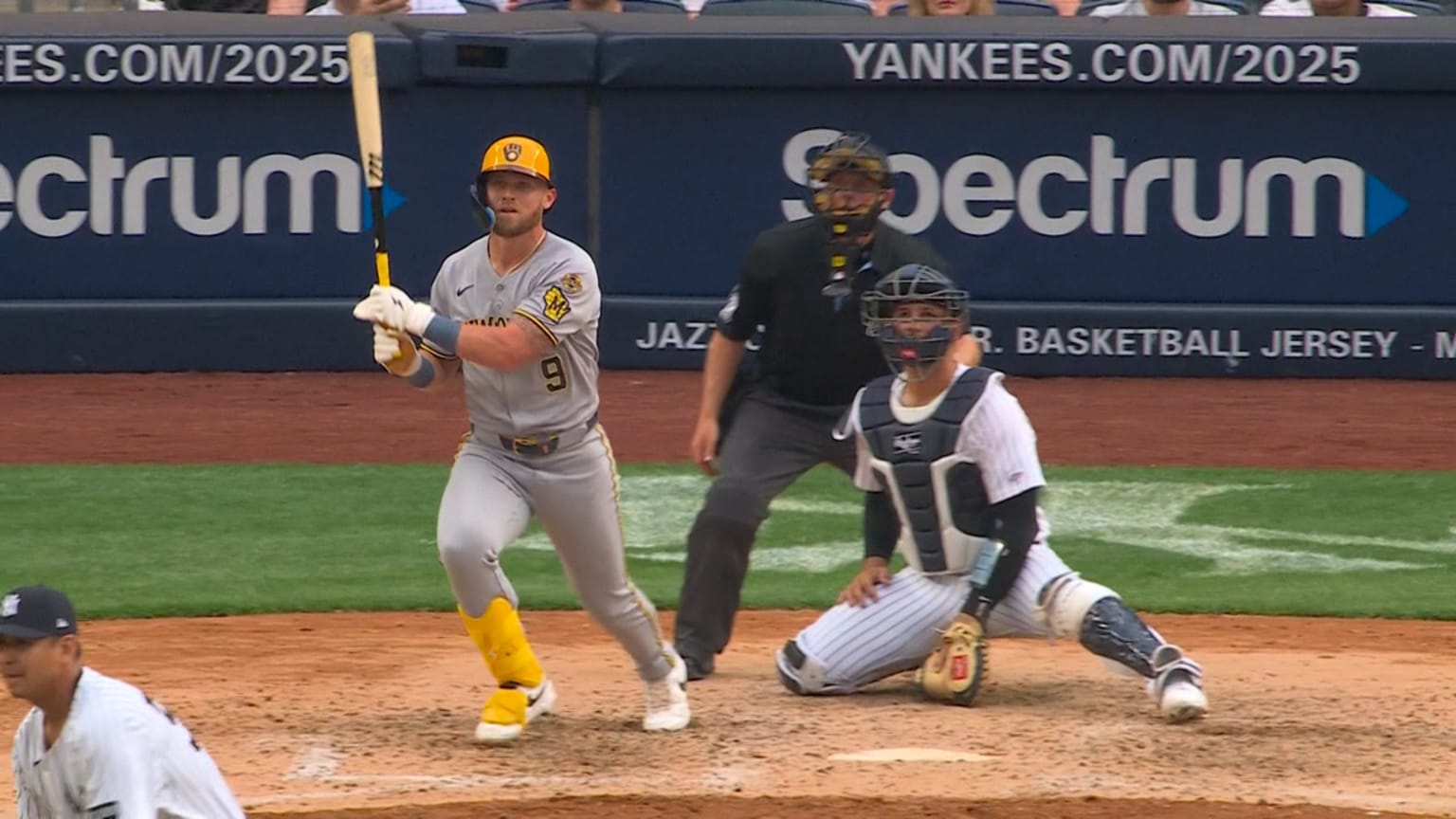 Jake Bauers' RBI double | 03/29/2025 | Milwaukee Brewers