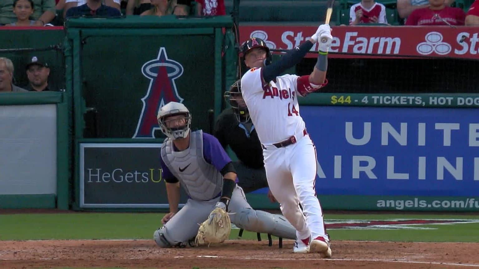 Logan O’Hoppe’s two-run home run (16) | 08/01/2024 | Los Angeles Angels