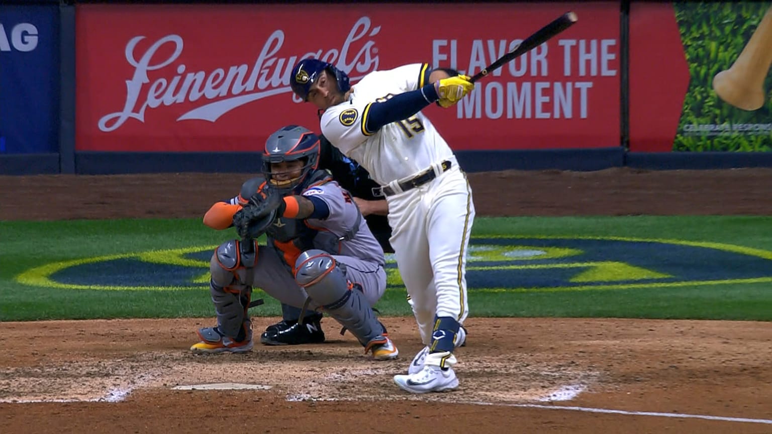 Tyrone Taylor ropes an RBI double to left field | 05/22/2023 ...