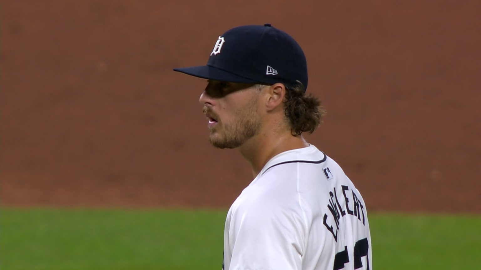 Mason Englert poncha a Zach Neto | 28/08/2024 | Los Tigers de Detroit