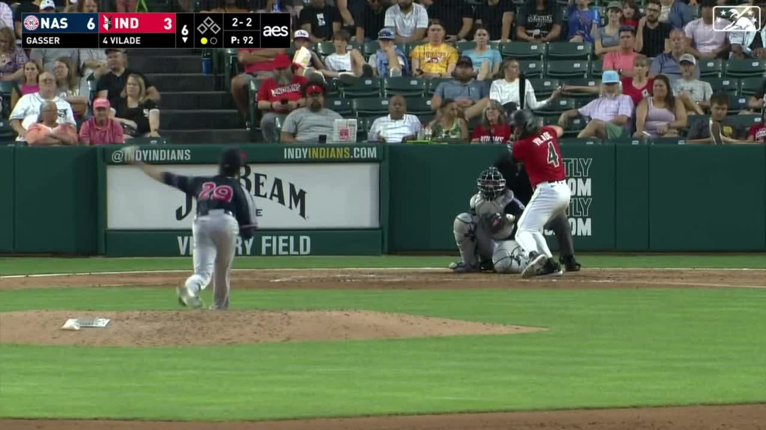 Robert Gasser fans his ninth and final batter | 08/12/2023 | MLB.com