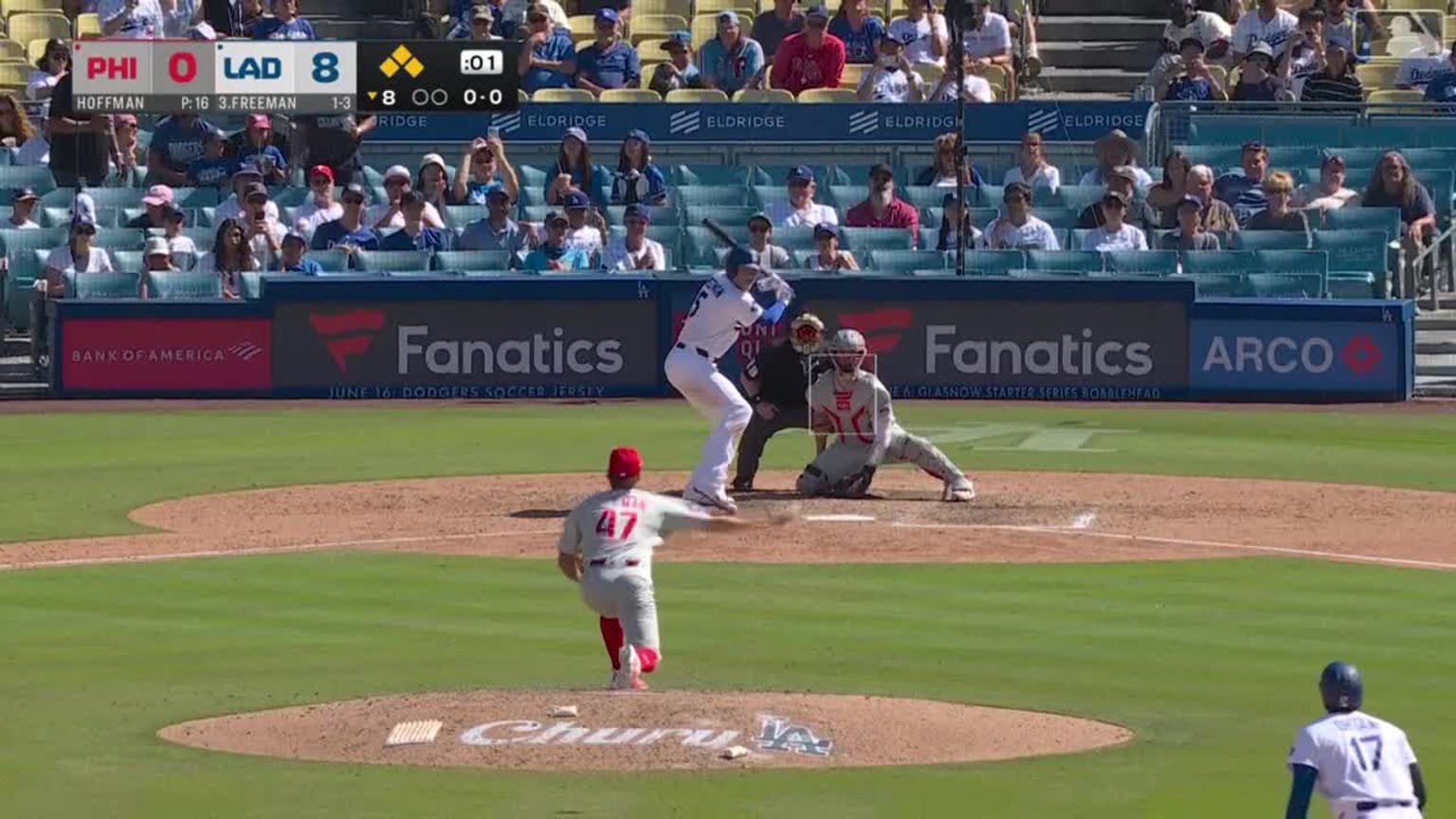 Nolan Hoffman Called Strike to Freddie Freeman | 05/31/2026 | MLB.com
