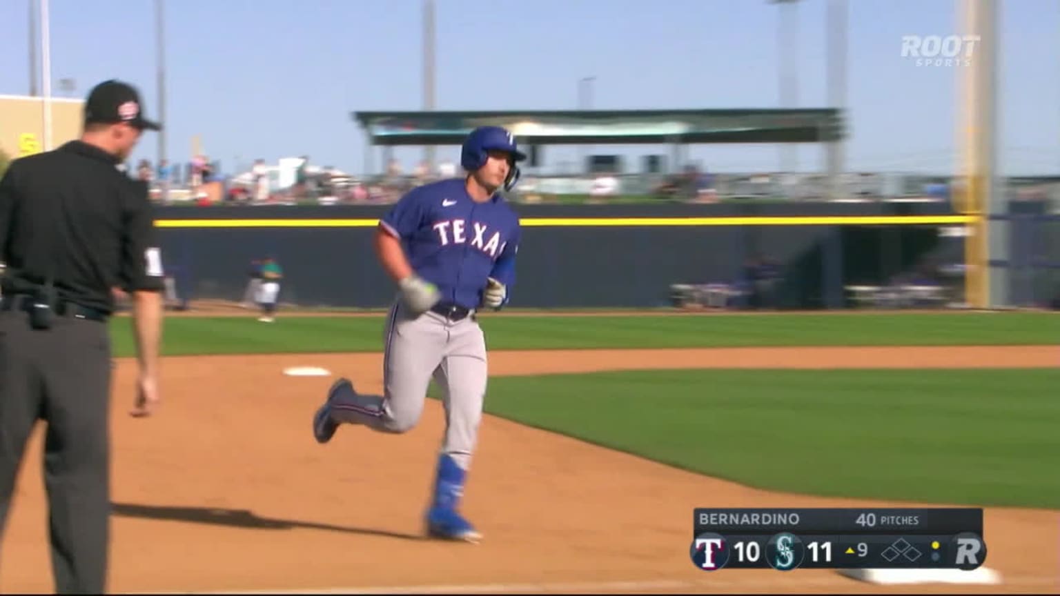 Justin Foscue hits a two-run home run in the 9th | 03/12/2023 | Texas ...