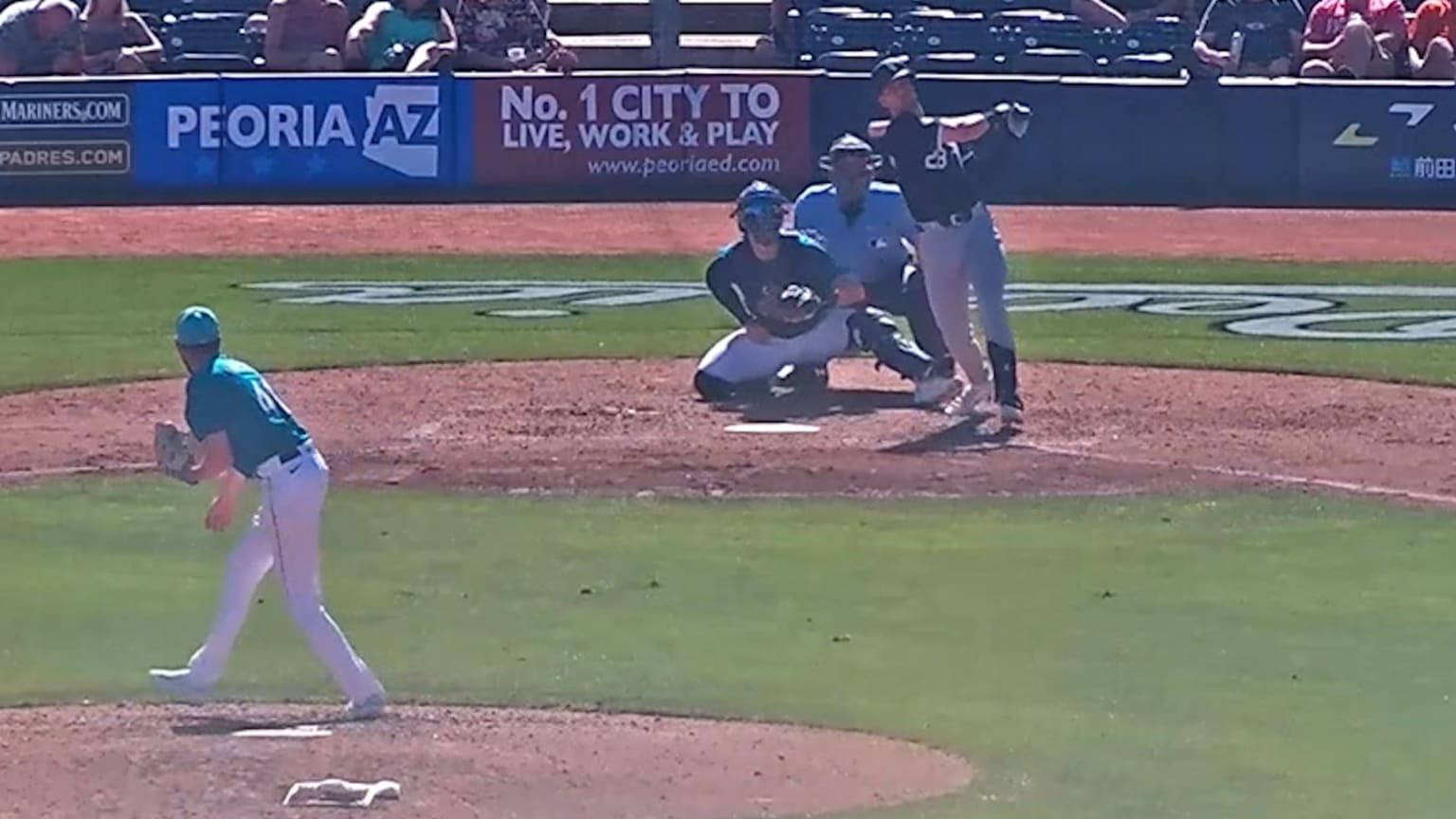 Zach Remillard hits a solo home run in the 7th inning | 02/29/2024 ...