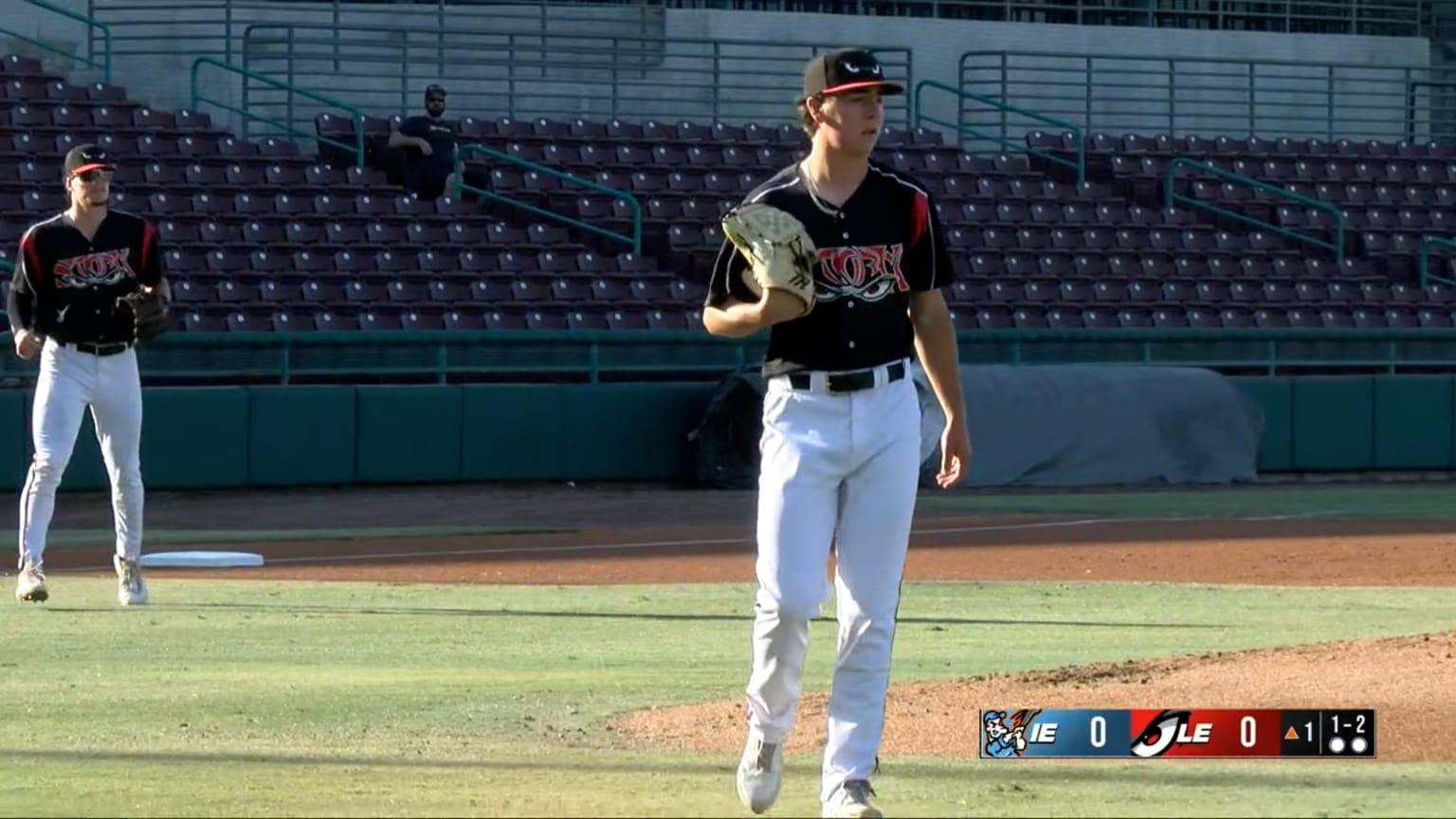 Jagger Haynes ends his first inning with a strikeout | 06/29/2023 | MLB.com