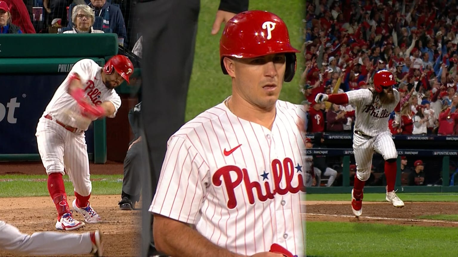 The Phillies tack on four runs in the 6th inning | 10/17/2023 ...