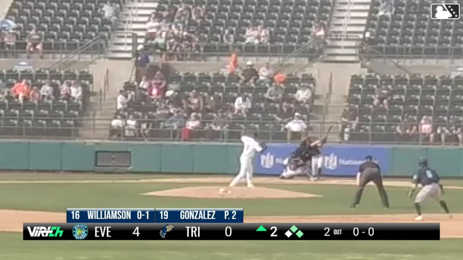 Ben Williamson belts a three-run double | 04/23/2024 | MLB.com