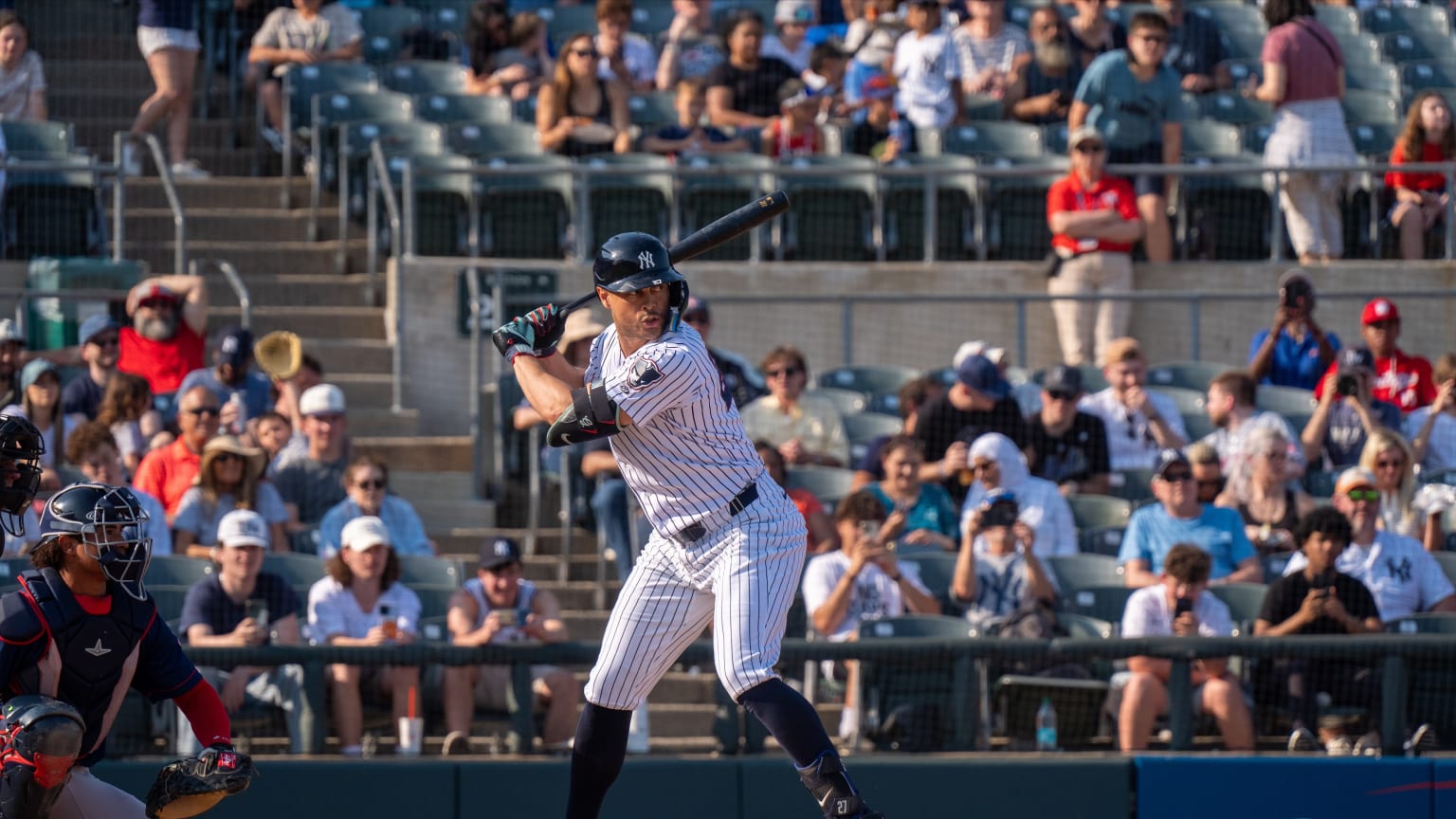 Giancarlo Stanton smashes an RBI double | 06/11/2025 | New York Yankees