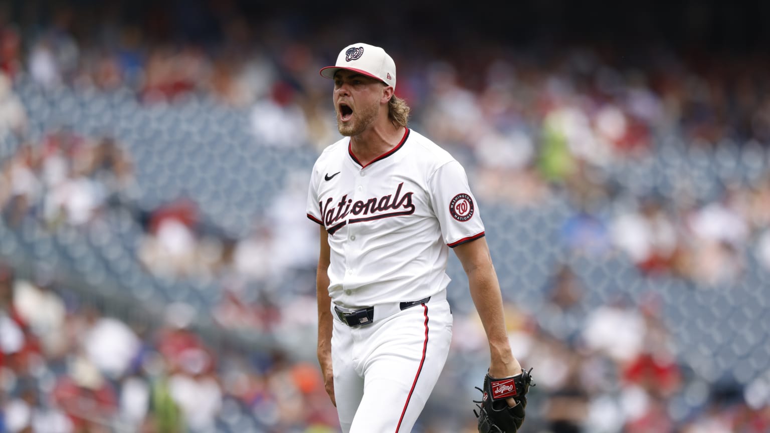 Jake Irvin K's eight in strong start | 07/04/2024 | Washington Nationals