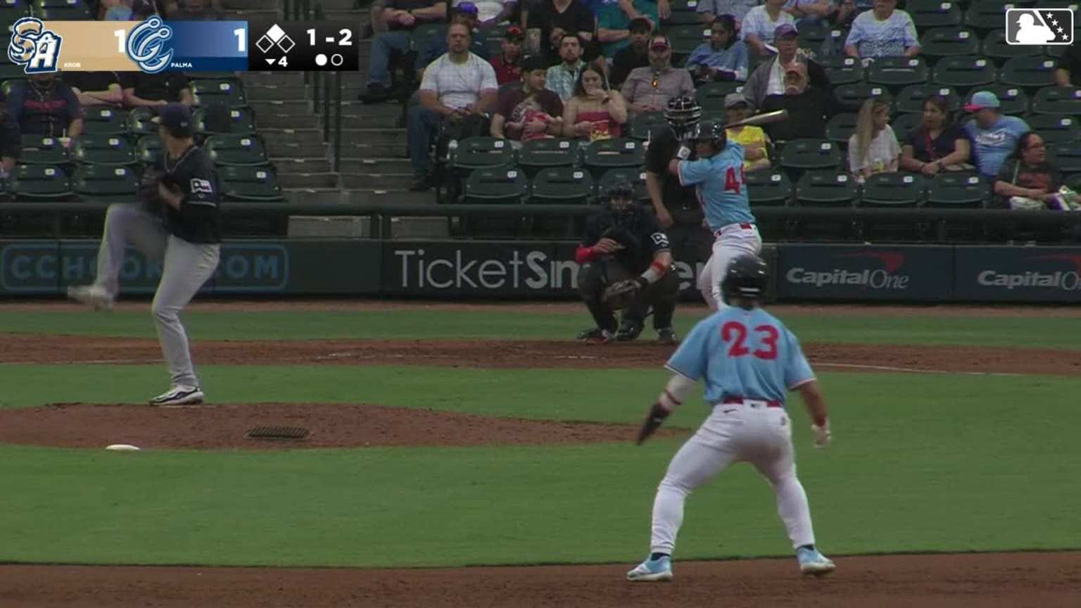 Austin Krob strikes out sixth and final batter | 04/17/2024 | MLB.com