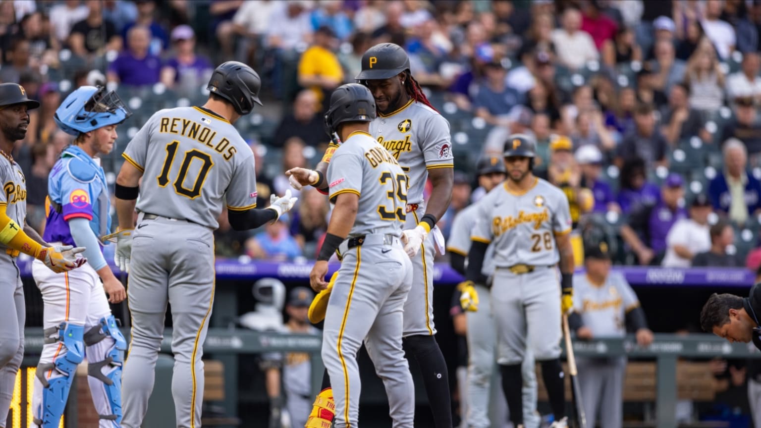 Pirates plate nine in the 1st inning | 08/01/2025 | Pittsburgh Pirates