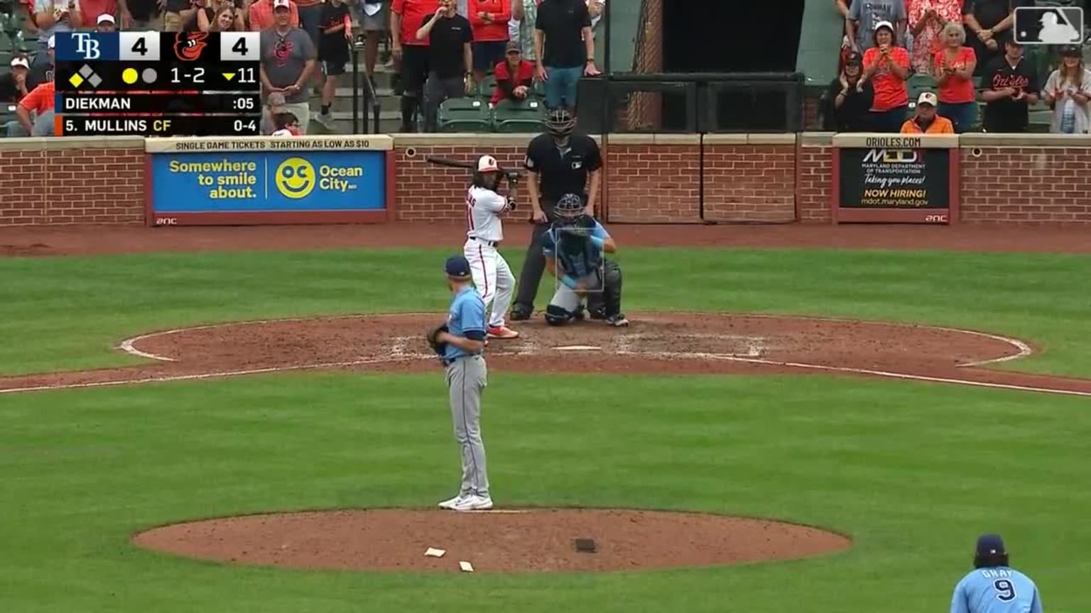 Mullins walk off | 09/17/2023 | MLB.com