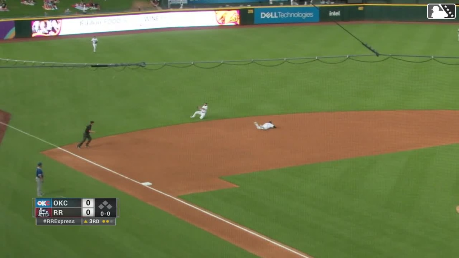 Jonathan Ornelas' sliding play | 08/28/2024 | Texas Rangers