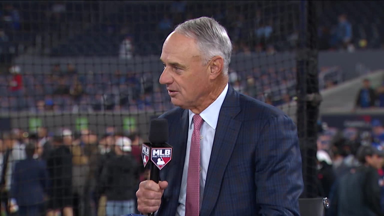 Rob Manfred on 2025 World Series, MLB's global impact | 10/25/2025 ...