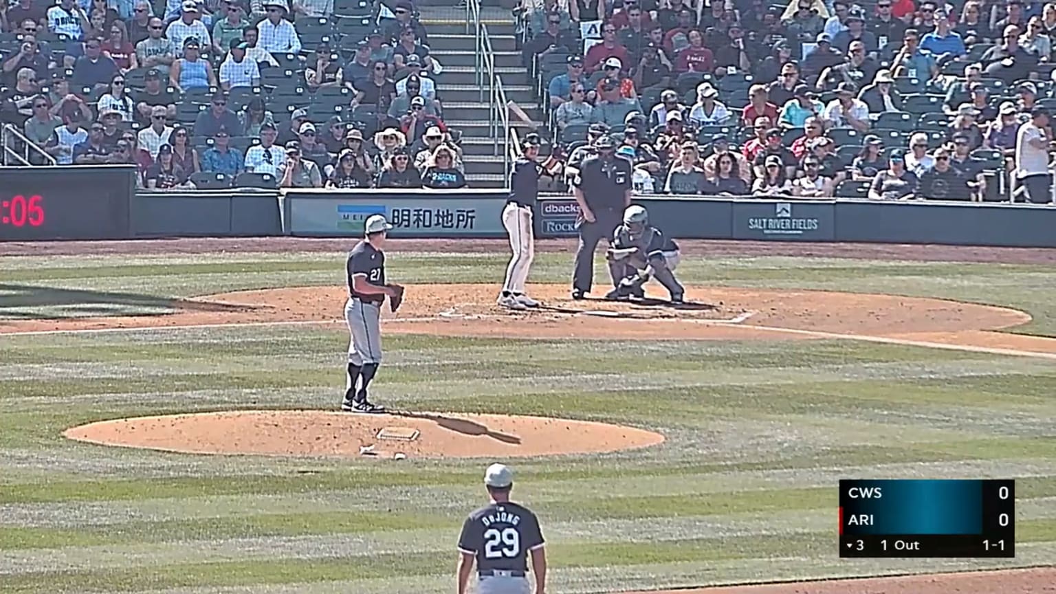 Jake McCarthy hits an RBI single into right field | 02/25/2024 ...