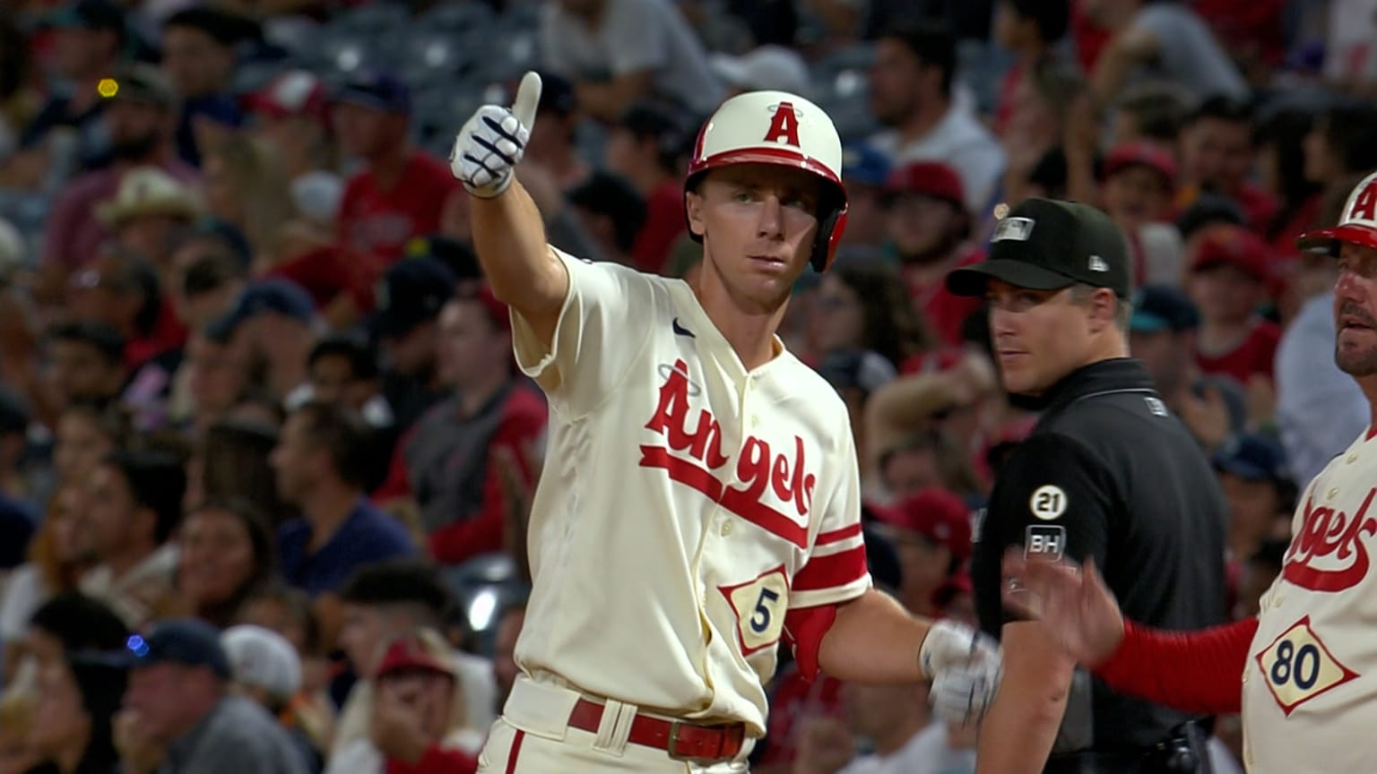 Matt Duffy deposits an RBI single to right-center | 09/16/2022 | Los ...