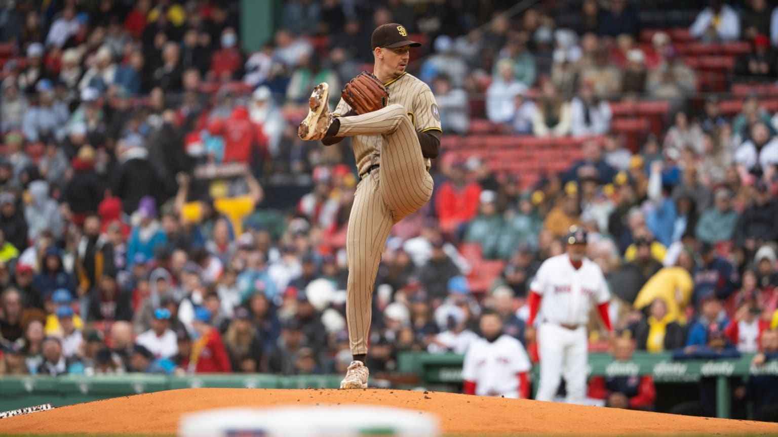 Walker Buehler strikes out Jarren Duran | 04/05/2026 | San Diego Padres