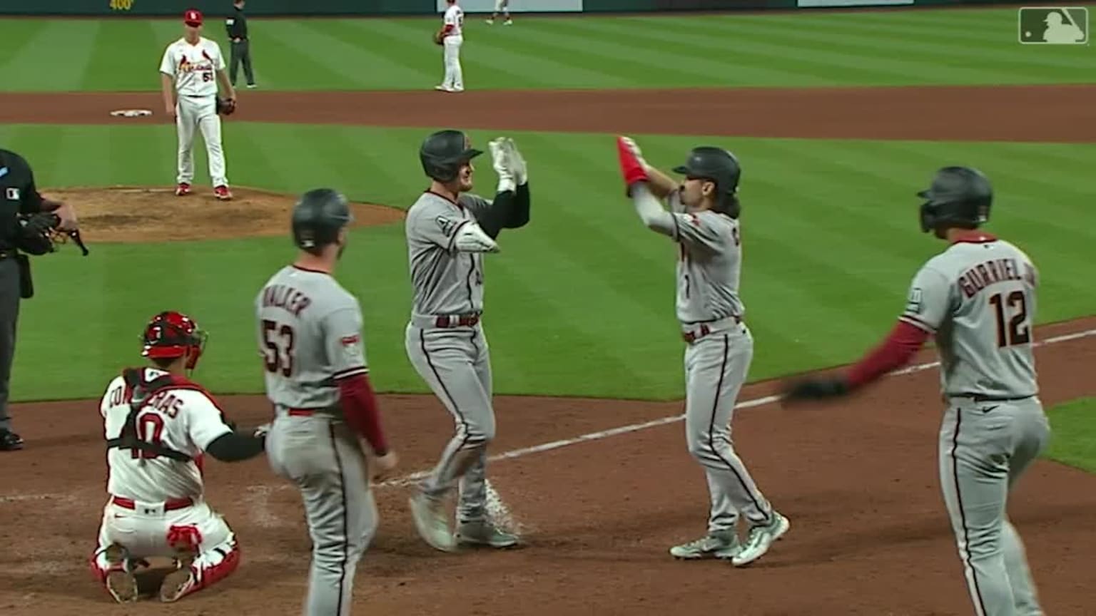 Pavin Smith hits a grand slam to center in the 7th | 04/17/2023 ...