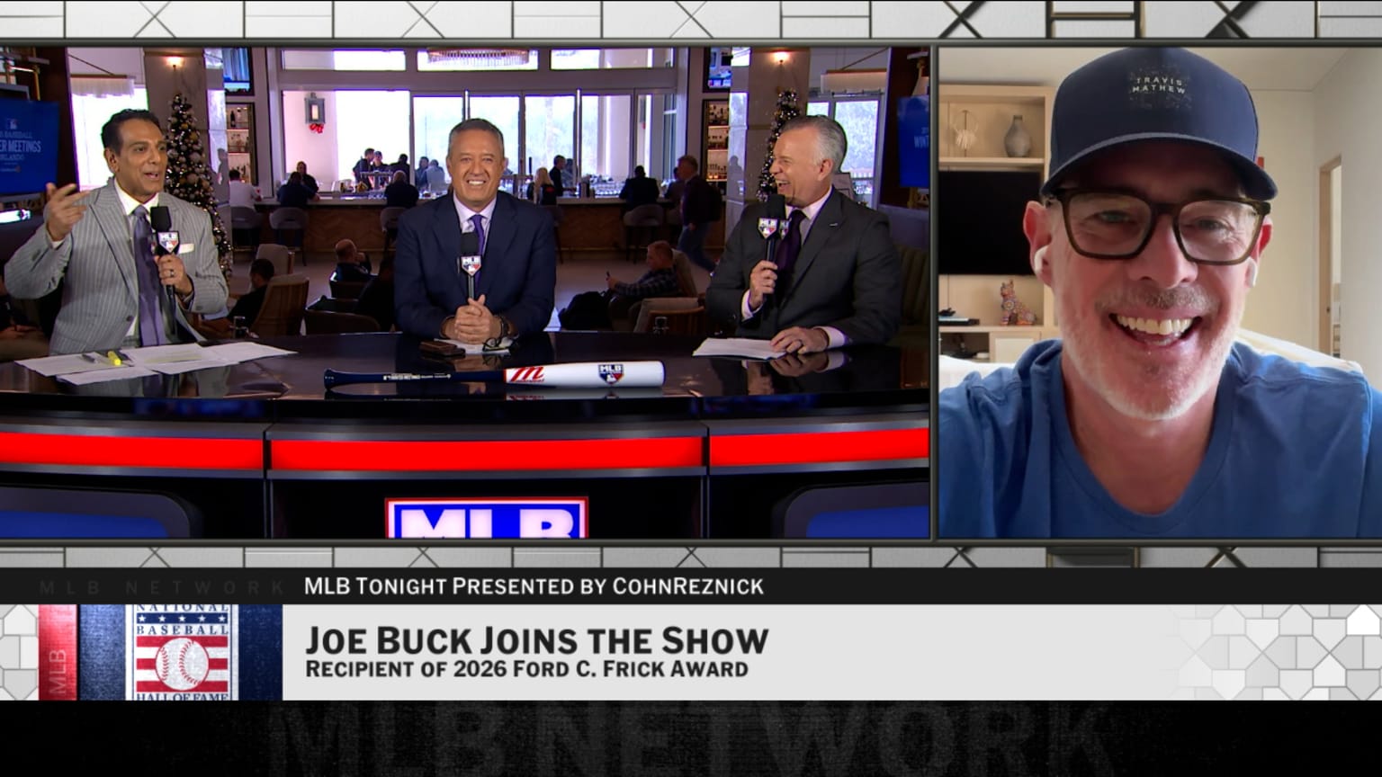 Joe Buck on receiving the 2026 Ford C. Frick Award | 12/10/2025 | MLB.com
