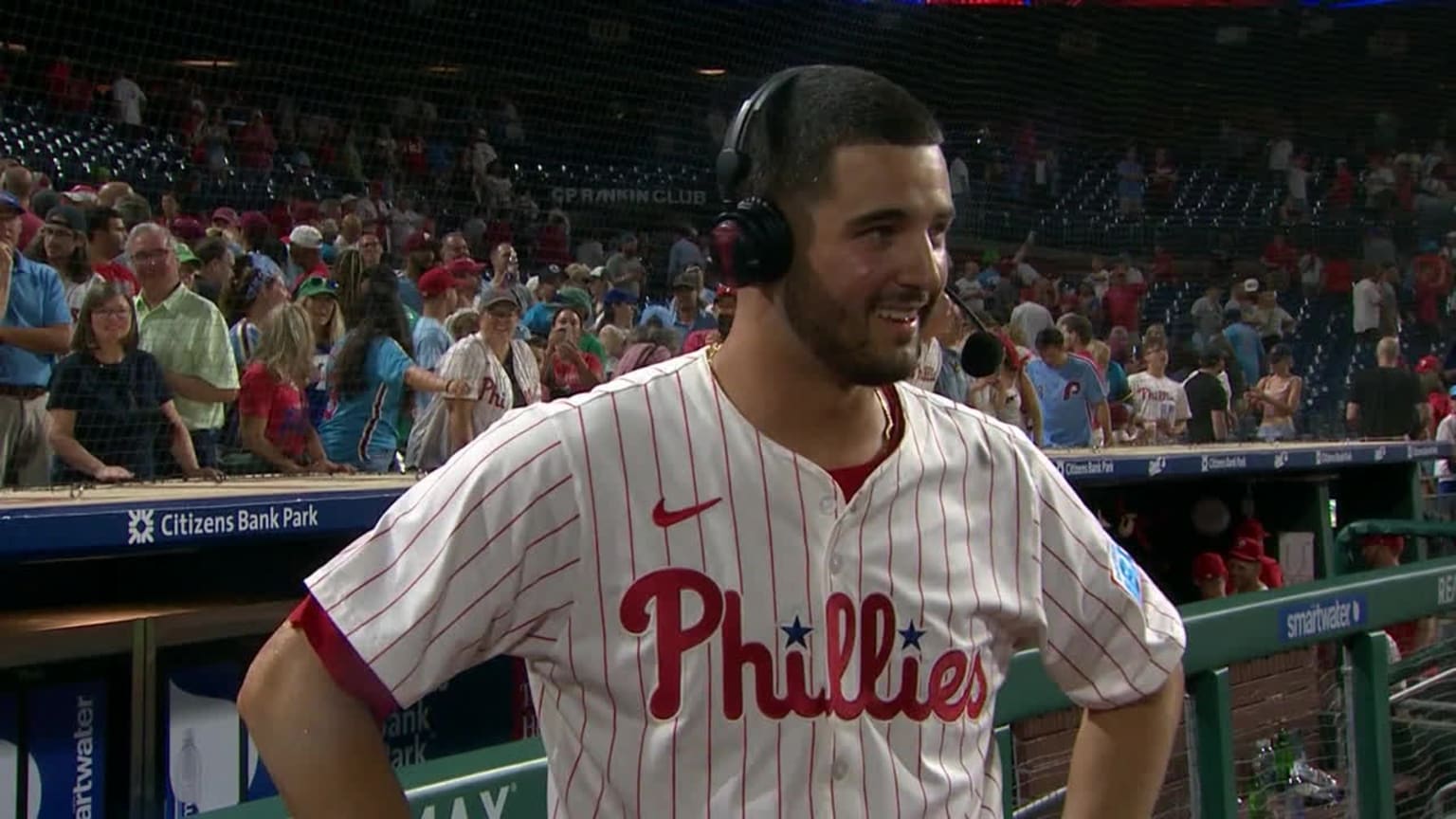 Max Lazar talks walk-off victory, interference call | 07/21/2025 | MLB.com
