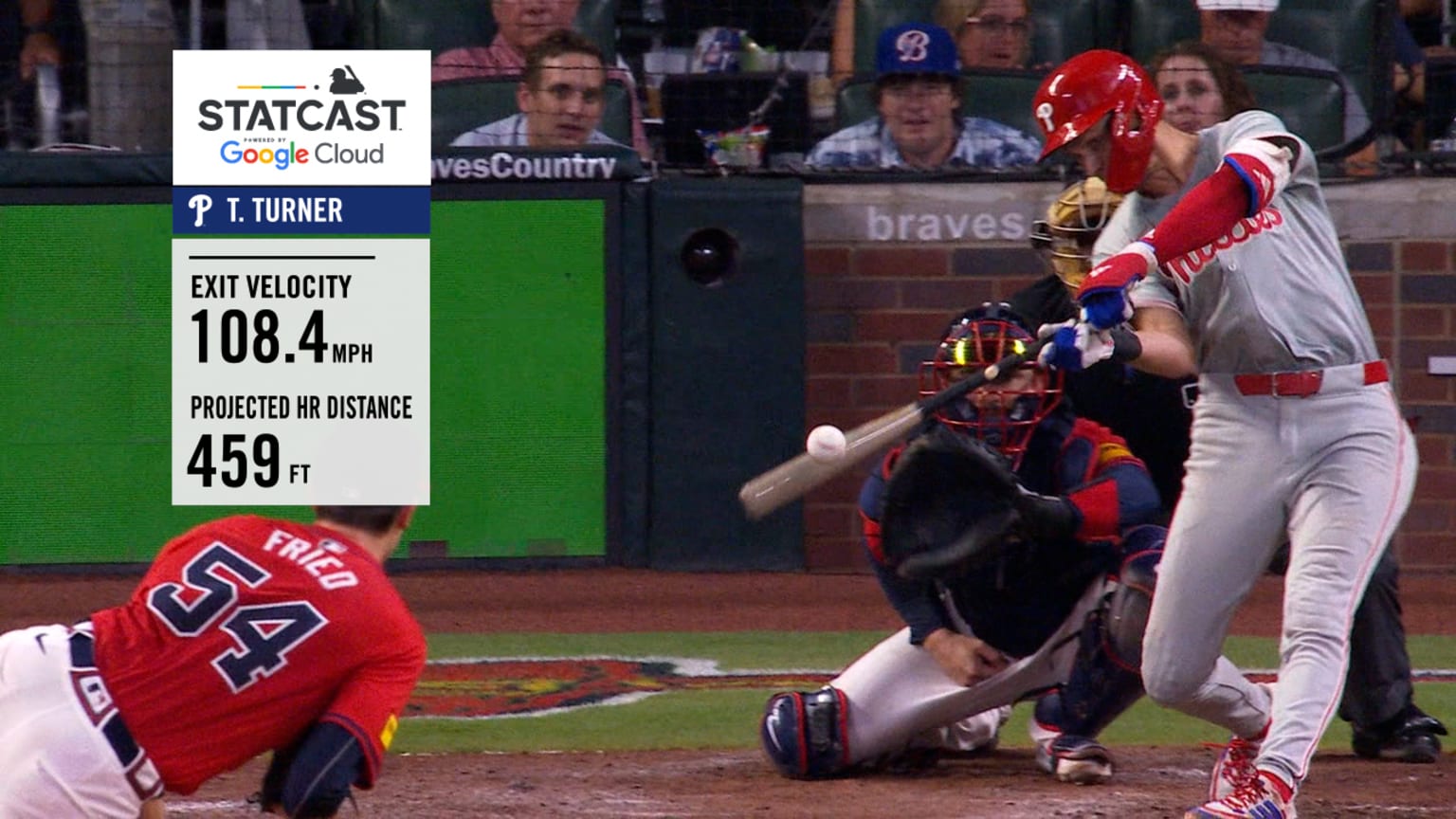 Trea Turner hits a 459-foot home run | 07/05/2024 | Philadelphia Phillies