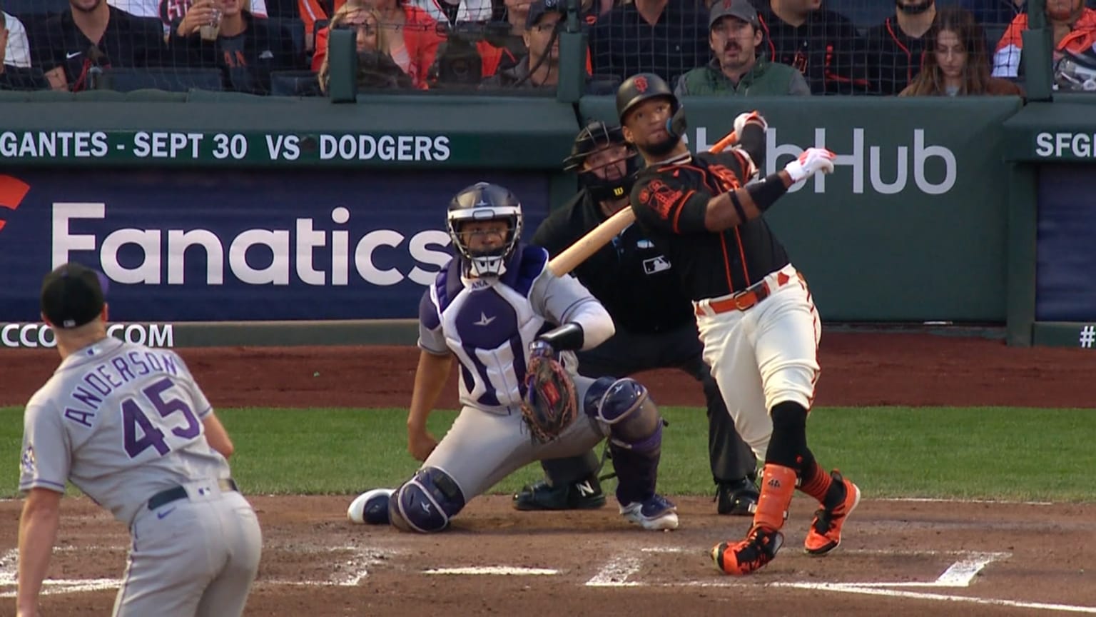 Luis Matos dunks an RBI single to center field | 09/09/2023 | San ...