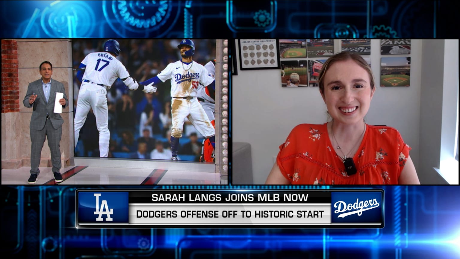 Sarah Langs talks Dodgers start, Strider, Chourio | 04/05/2024 | MLB.com