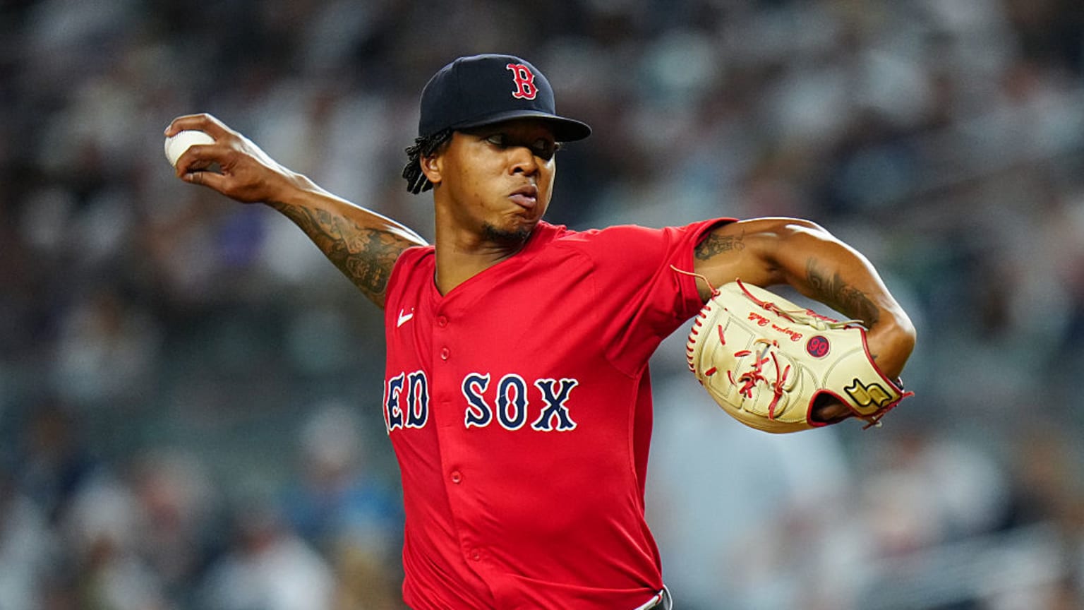 Brayan Bello fans five over seven scoreless | 08/22/2025 | Boston Red Sox