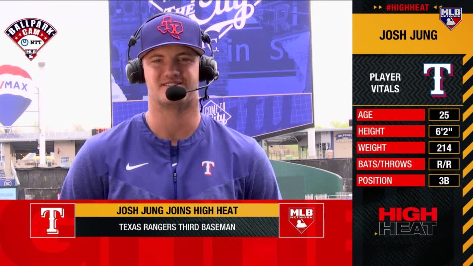 Josh Jung discusses his hot start to 2023 | 04/19/2023 | Texas Rangers
