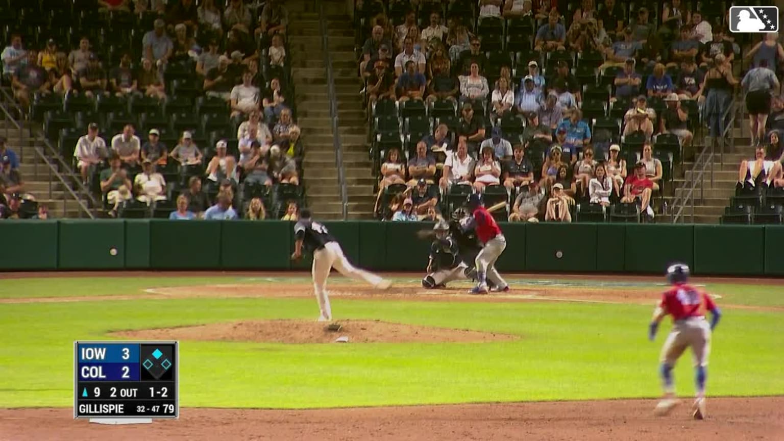 Connor Gillispie's fourth strikeout | 06/16/2024 | Cleveland Guardians